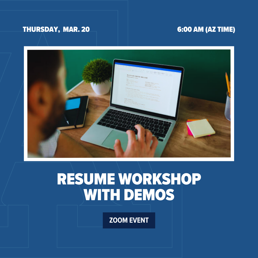 Resume Workshop with Demos | Arizona International